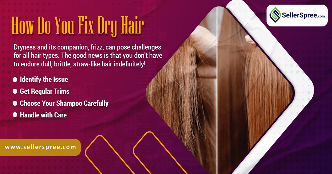 How Do You Fix Dry Hair? SellerSpree.com