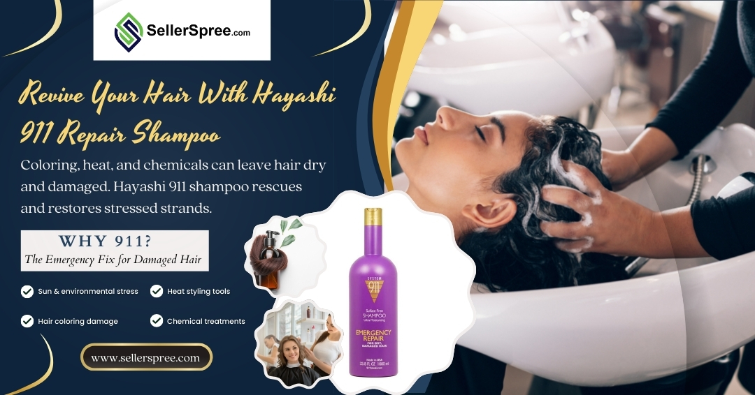 Hayashi System 911 Emergency Repair Shampoo | SellerSpree