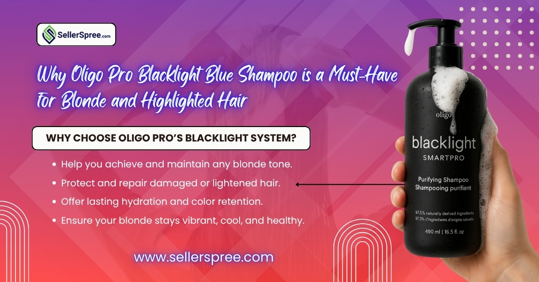Oligo Pro Blacklight Blue Shampoo for Blonde Hair | SellerSpree