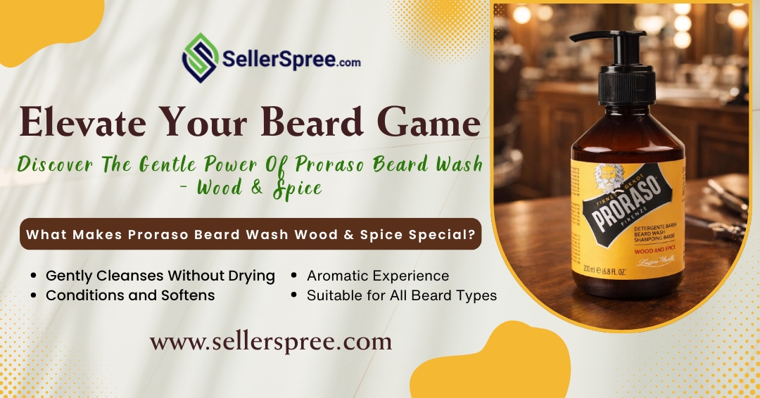 Proraso Beard Wash Wood & Spice – Gentle Beard Care